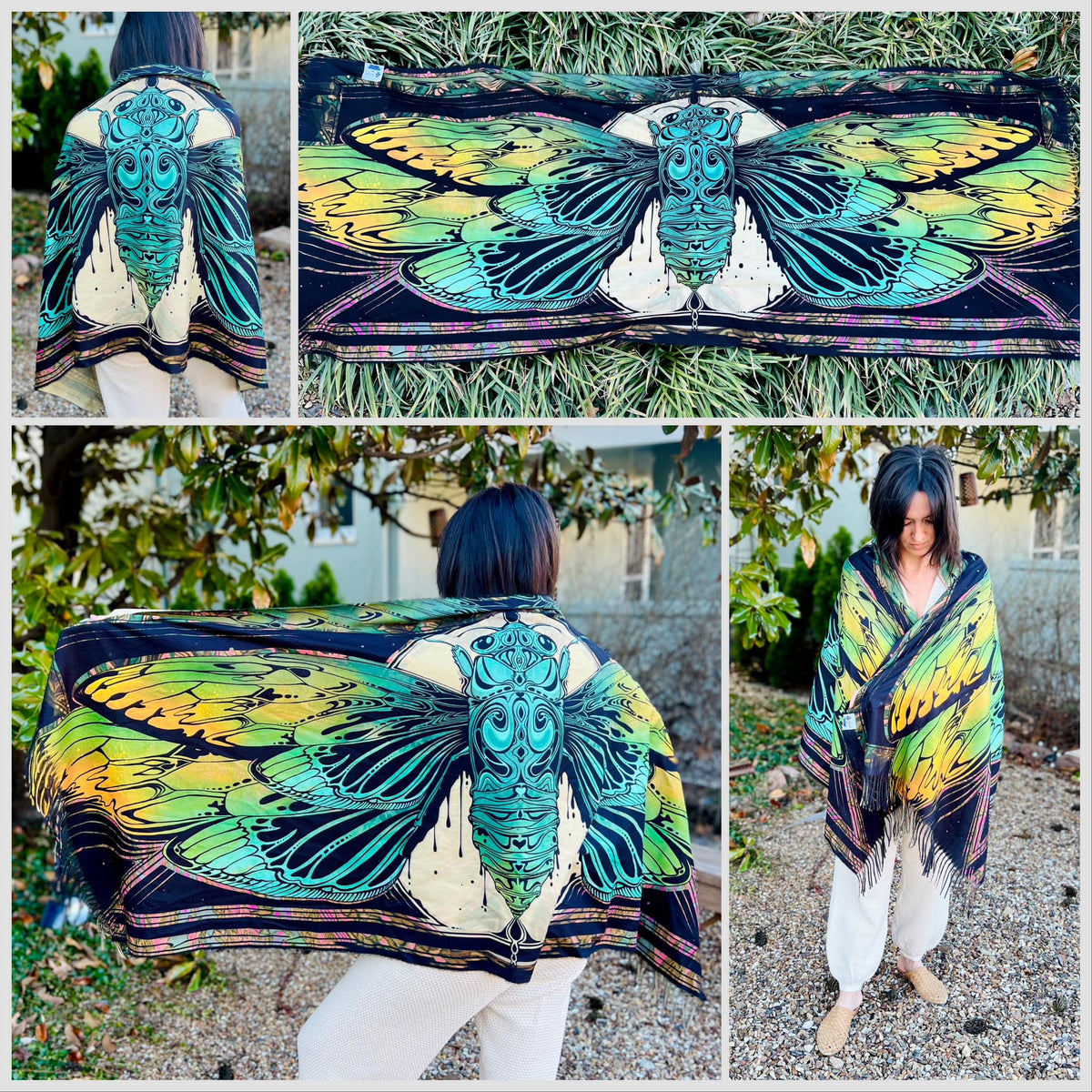 Lex Newtho - Cicada Pashmina (LE 100) – Ground Score