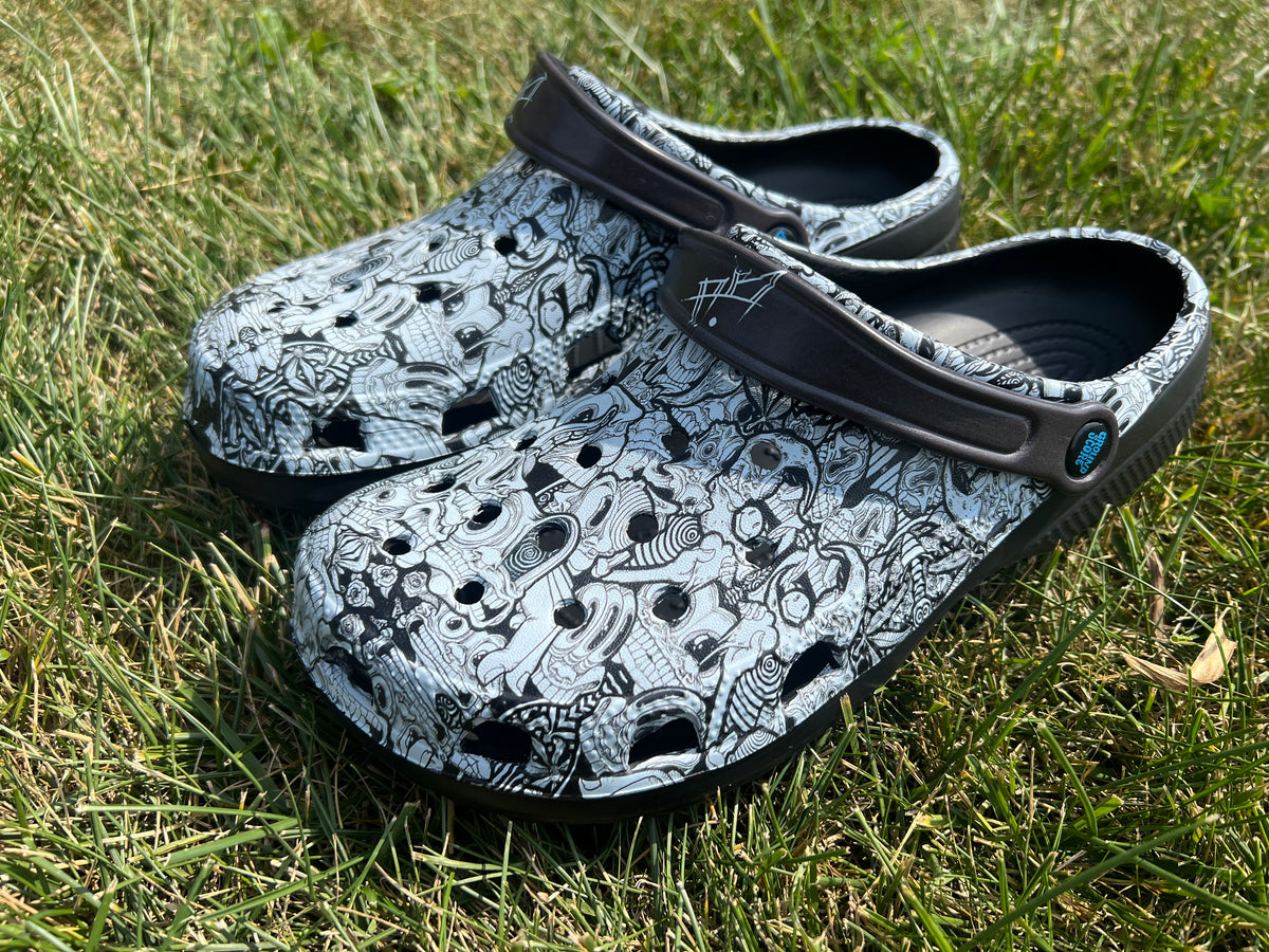 Abrooks - Ink Blot Crocs – Ground Score