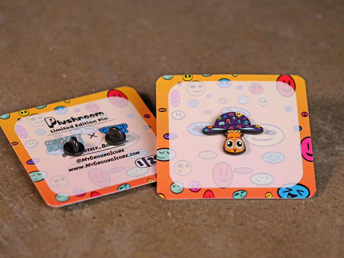 Completely Bonkers - Plushroom Mini Pin – Ground Score