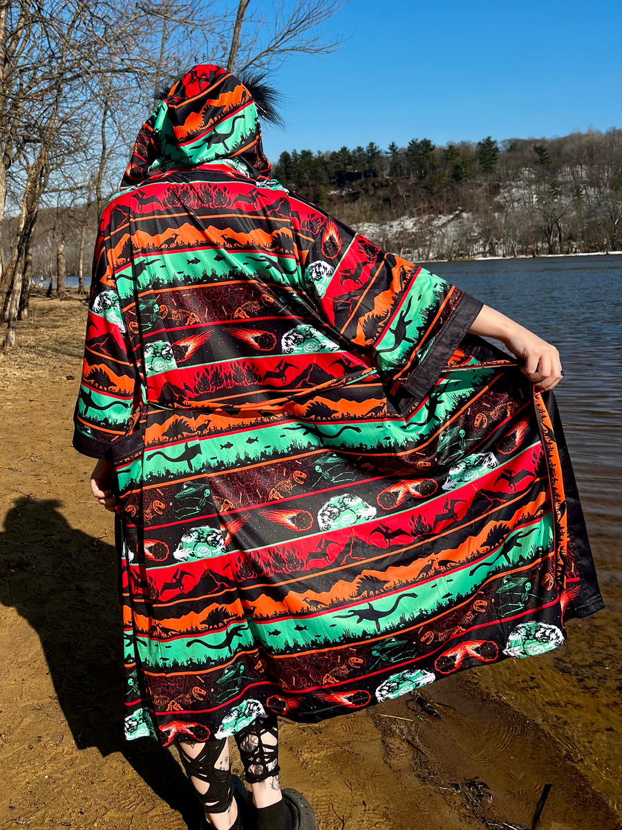 KOOZ - Prehistoric Story Hooded Robe – Ground Score