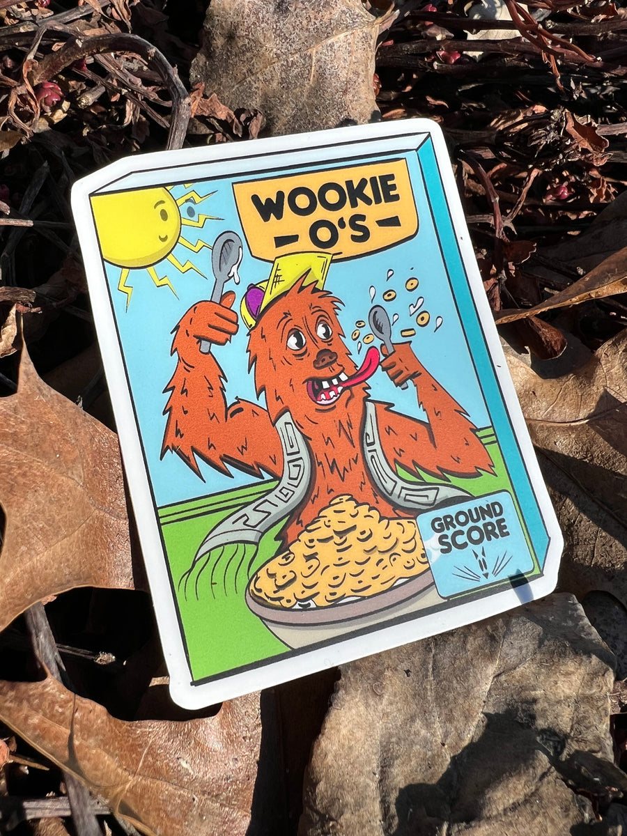 Completely Bonkers - Wookie O's Sticker (5 Pack) – Ground Score